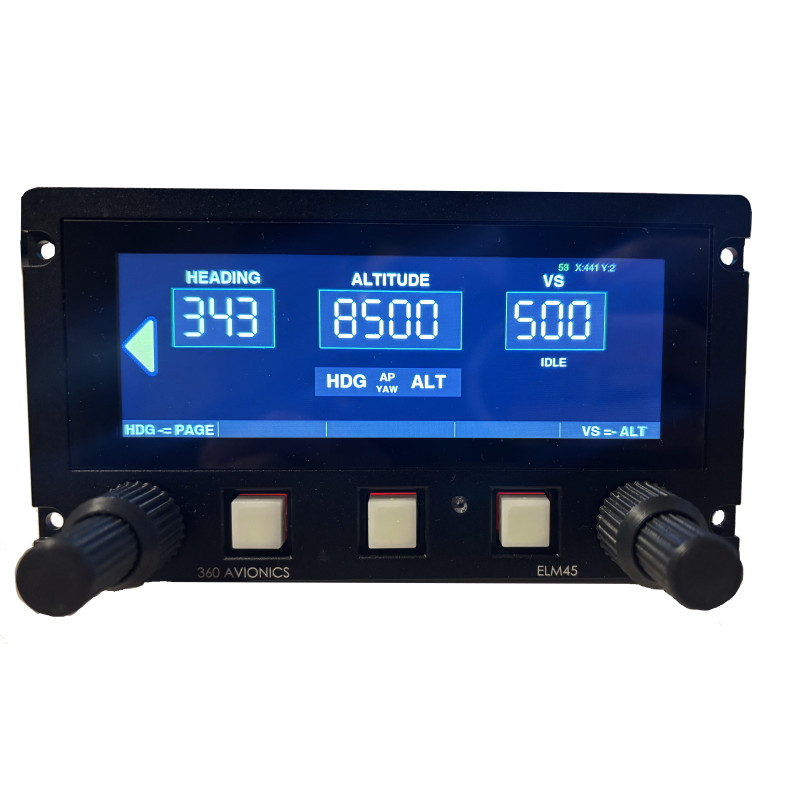ELM45 Autopilot Multi-Controller | Advanced Avionics for Experimental ...