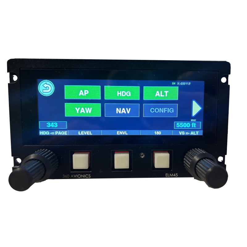 ELM45 Autopilot Multi-Controller | Advanced Avionics for Experimental ...