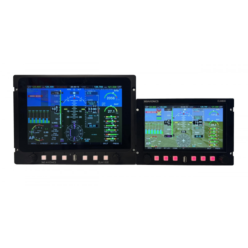 ELM800 EFIS – Advanced Avionics for Experimental Aircraft | 360 Avionics