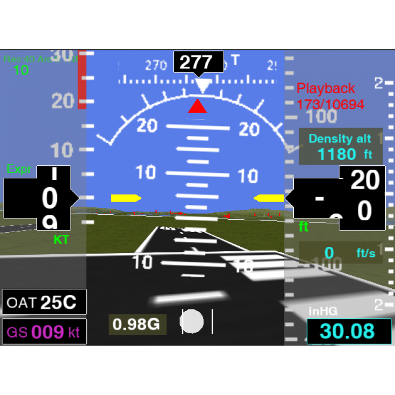 ELM350 Mini 3.125" EFIS – Advanced Flight Instrument System for ...